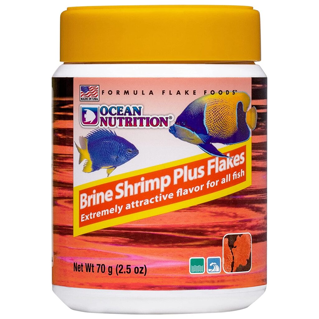 Ocean Nutrition Brine Shrimp Plus Flakes Fish Food – 71 Gm – Aquarium Hobby